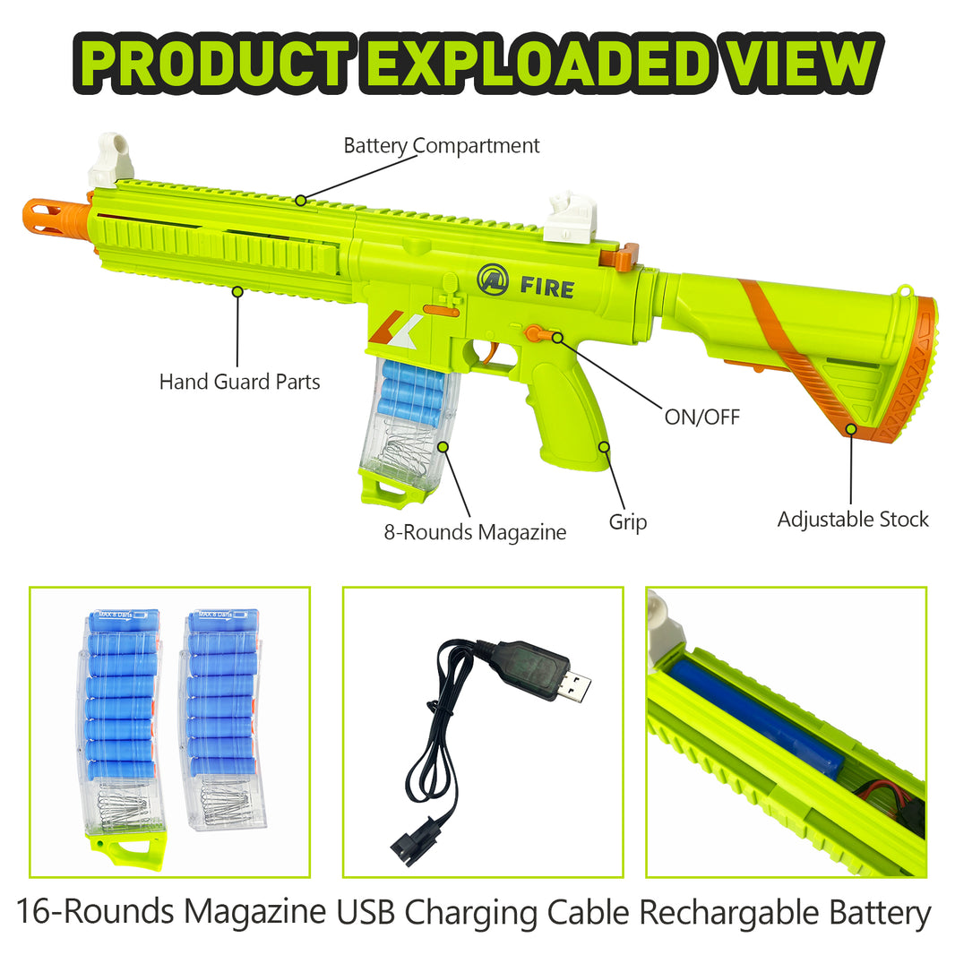 Foam Soft Dart Toy Guns: Safe and Exciting Shooting Games for Kids
