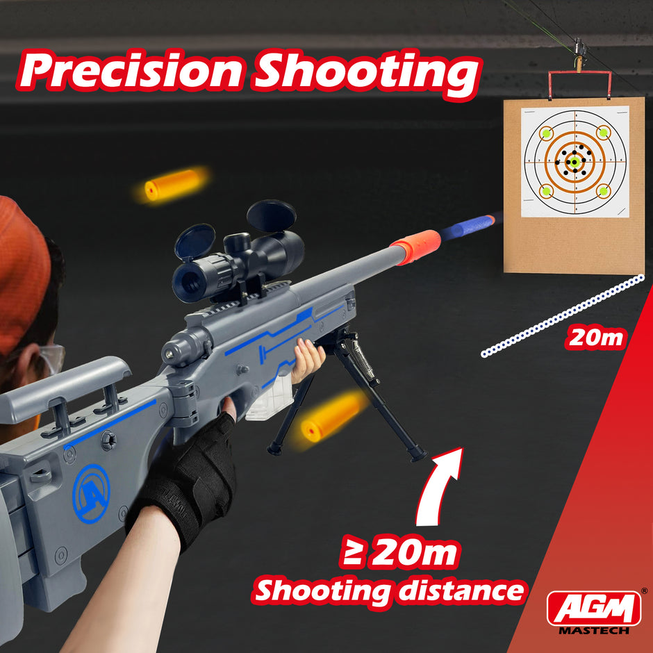 Safe and Fun Foam Soft Dart Sniper Rifles - Perfect for Shooting Game ...